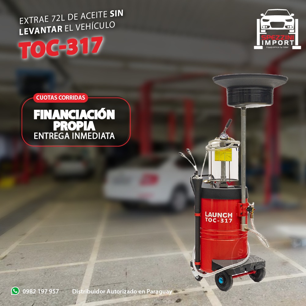 Toc-317 equipo para extracción - Spezzini Import