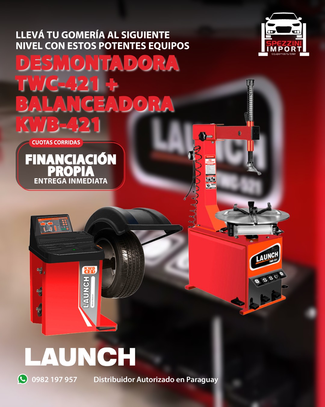 El combo perfecto de Launch - Spezzini Import